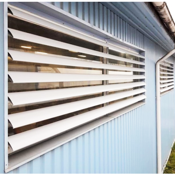 Fixed sunbreakers for facades - RIPO international